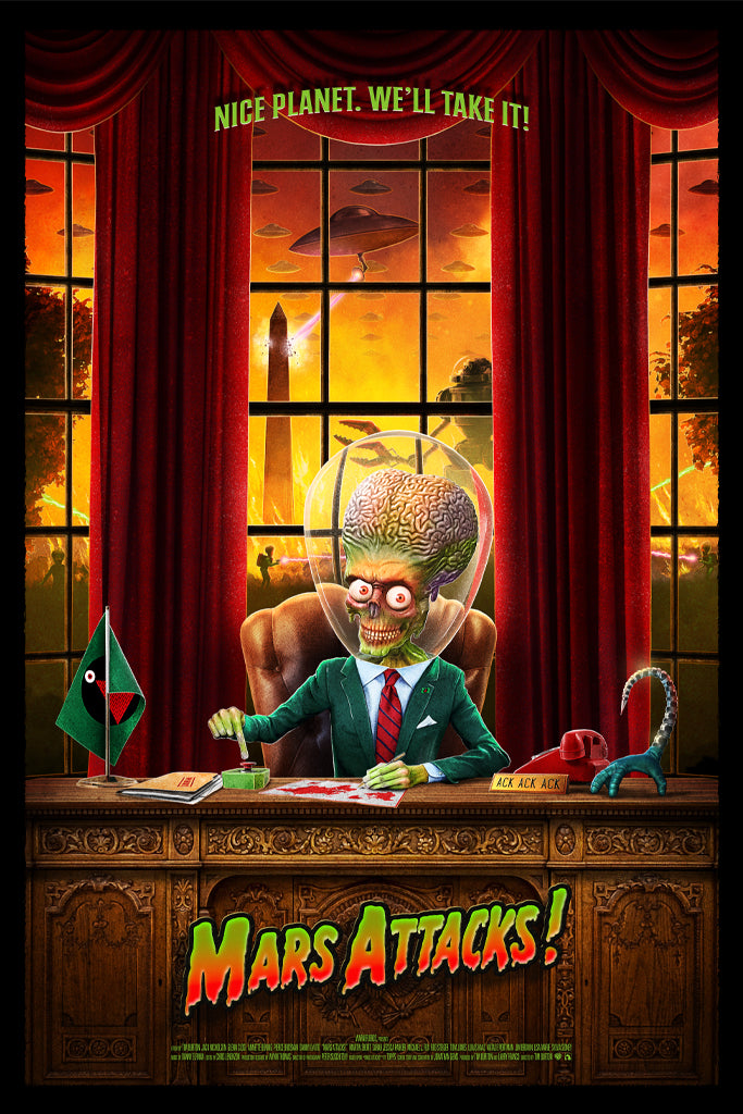 Mars Attacks by Kevin Wilson - AP Regular Edition (TITLED) – Uniquely ...