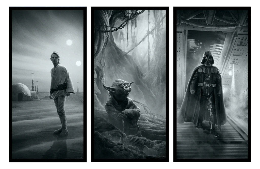 Star Wars print set by Kevin Wilson - AP Variant Set – Uniquely Geekly